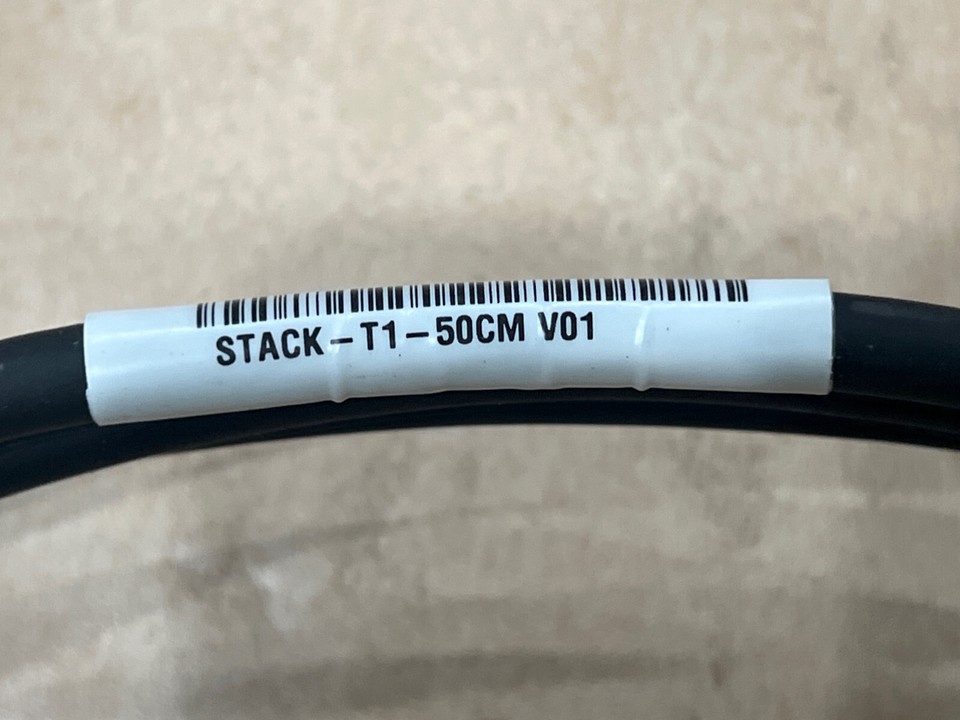 LOT OF 3 Cisco Stack-T1-50CM V01 Stacking Cables 800-40403-01 | eBay