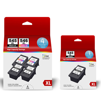PRINTER CARTRIDGES for Canon PG545 CL546XL Pixma MG 2450 2550 TS 3150 ...