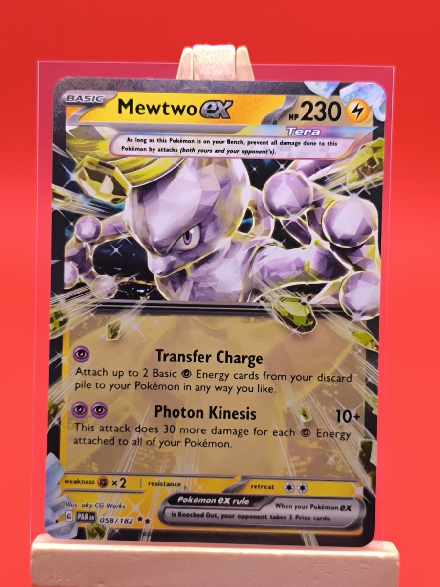 Mewtwo Ex Haxorus Card