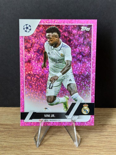 Topps Uefa Cc Vinicius Junior Vini Jr Pink Refractor | eBay