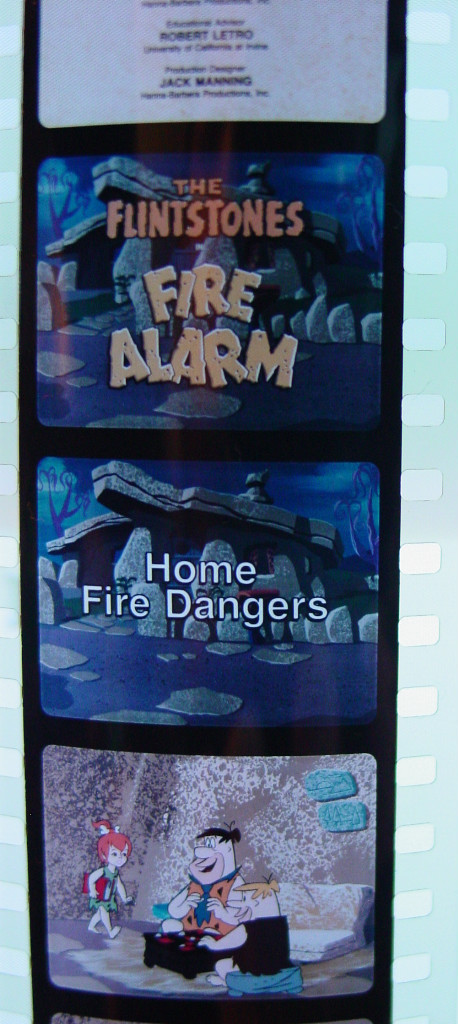 HANNA-BARBERA Filmstrip Set Flintstones Fire Alarm NEW | eBay