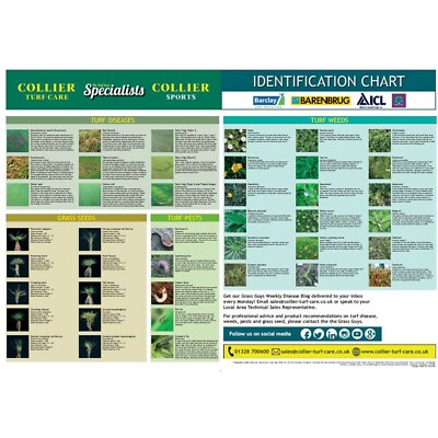 Weed, Disease and Pest Identification Wall Chart | eBay UK