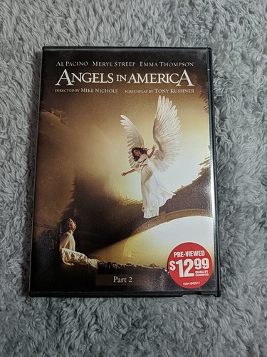 Angels In America Parts 2 DVD Al Pacino Meryl Streep Emma Thompson | eBay