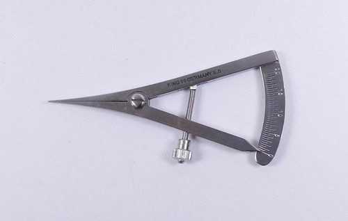1x Dental Castroviejo Caliper Measuring Gauge Orthopedic Implant ...