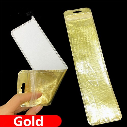 Pack of 100 PVC Plastic Bags Storing Watches Pouch Case (Regular Size ...