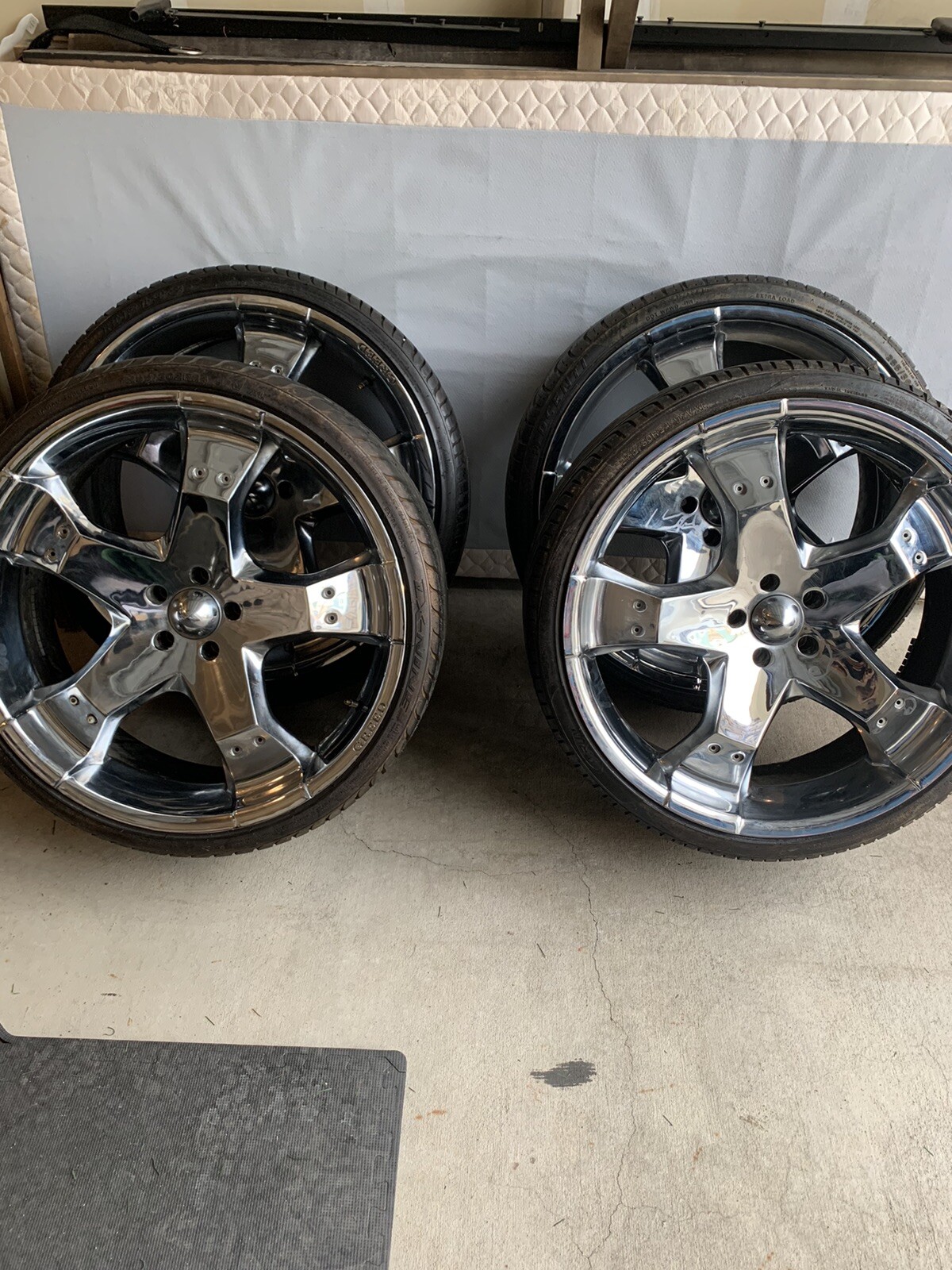 24” Greed Rims w/ Tires | eBay