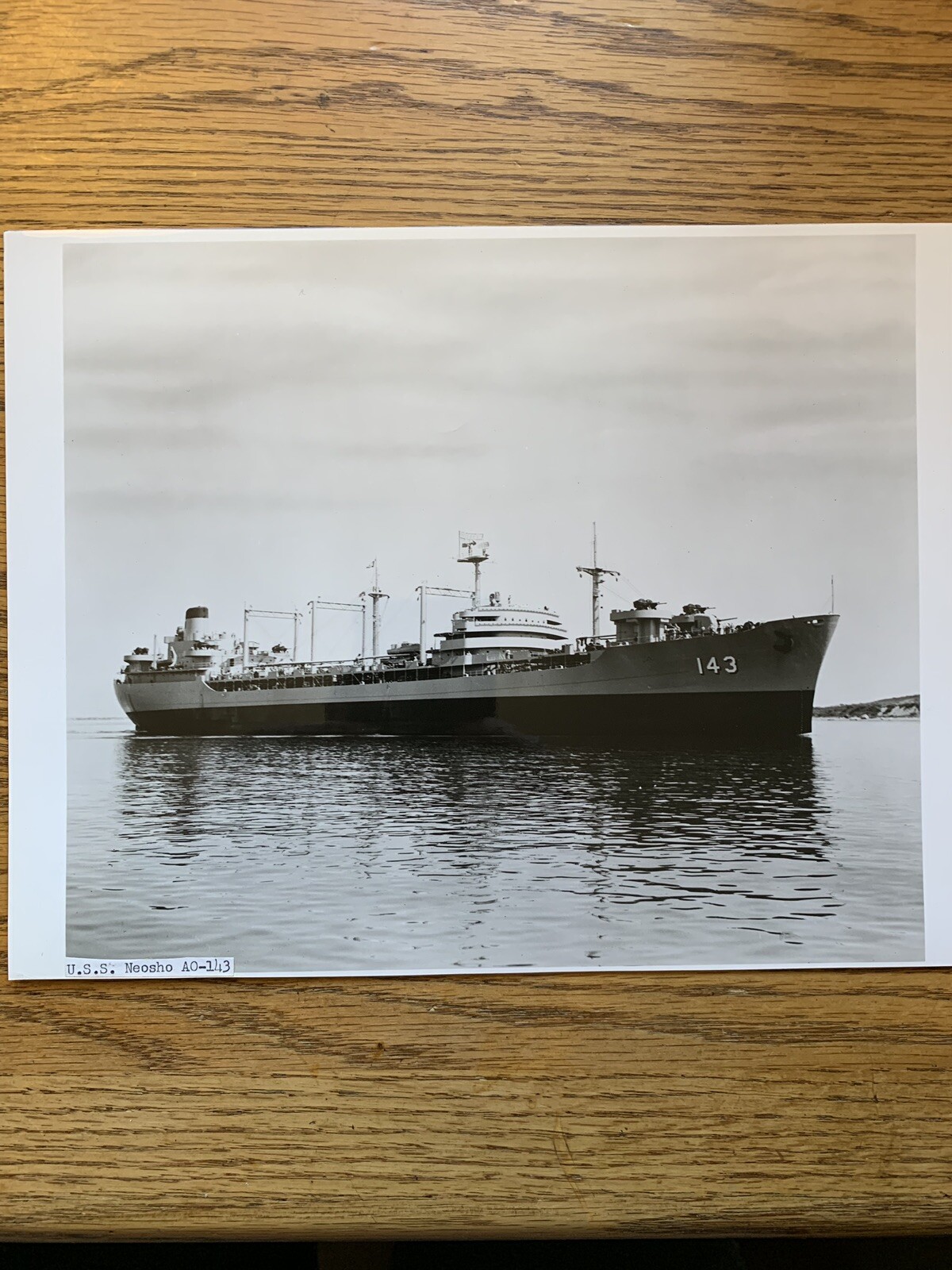 Historical Naval Photo USN USS Neosho AO-143 8x10 | eBay