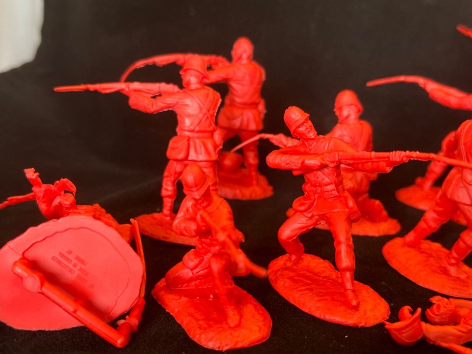 CONTE BRITISH Army 24TH Foot SET #2 PLASTIC 16 FIGS Zulu war | eBay