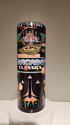 Arcade game 20 OZ Insulated Spill Proof Tumbler Coffee gamer mug cup | eBay