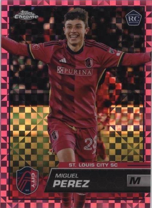 2023 Topps Chrome MLS - Miguel Perez #102 Pink X-Fractor for sale online | eBay