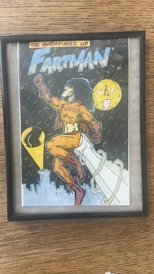 Howard Stern "Adventures of Fartman" Comic Book – Mint Condition ...