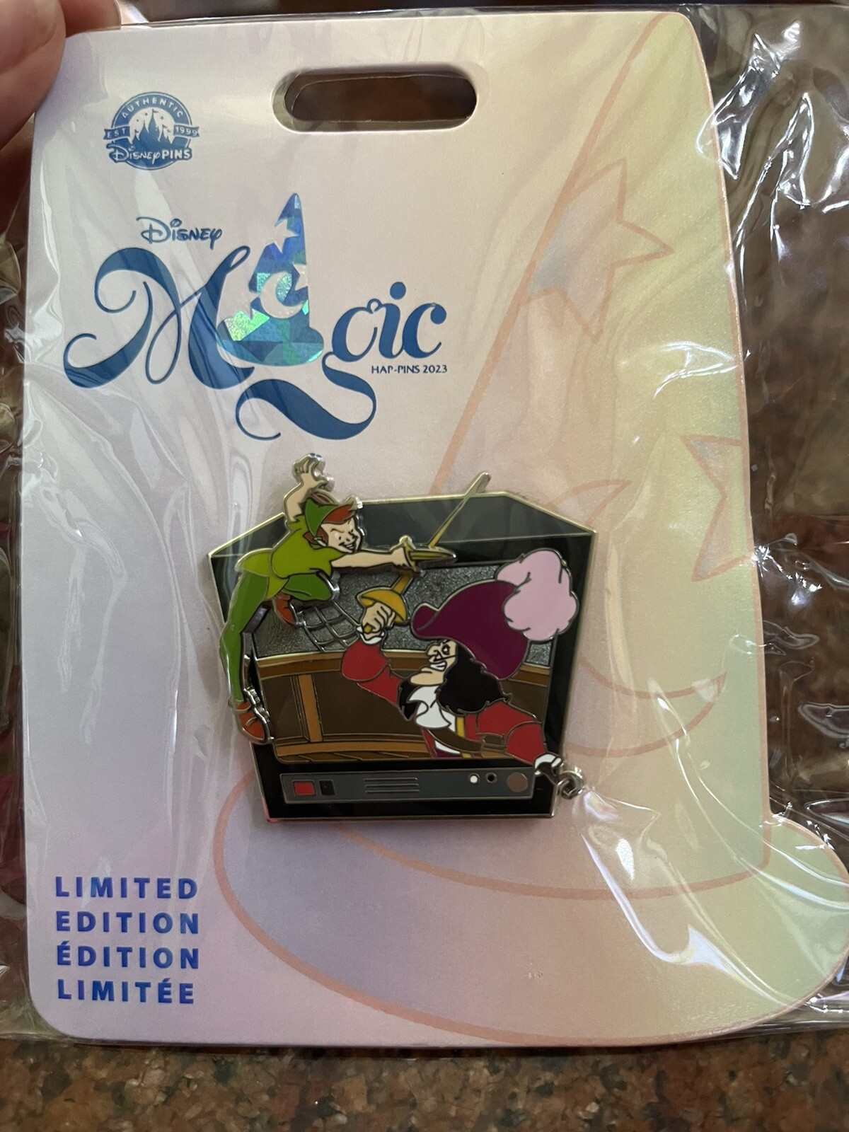 2023 Disney Parks Magic Hap-Pins Peter Pan Magic Movie Moments LE 750 ...