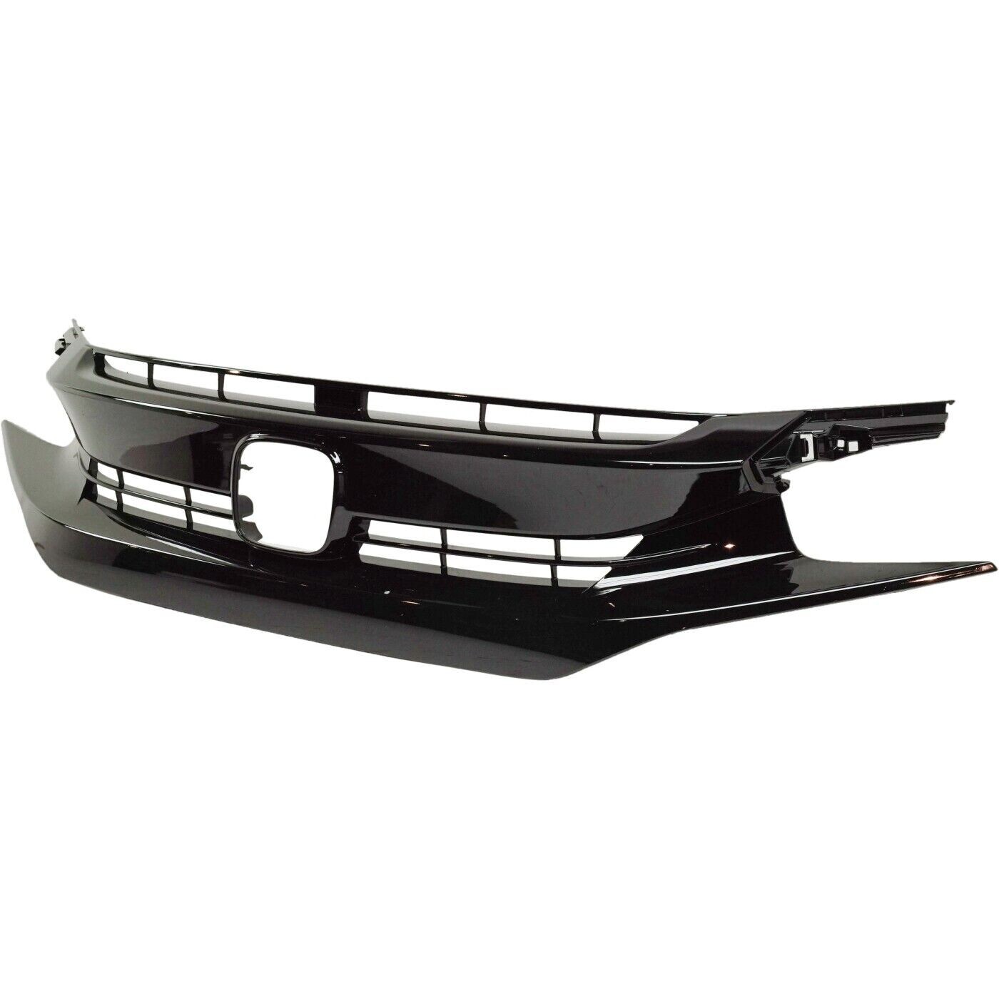 Front Black Grille For 2017-2019 Honda Civic Hatchback HO1200235 ...