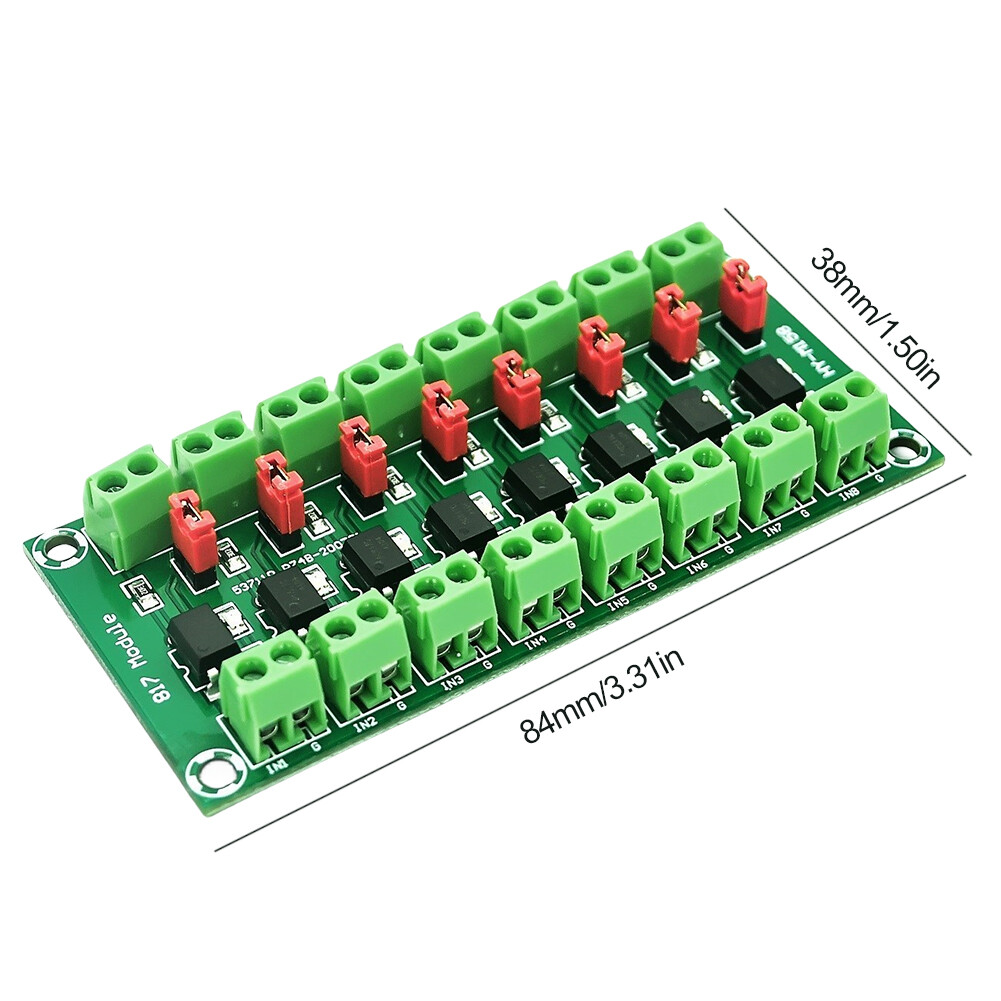 PC817 Optocoupler Isolation Board 2/4/8 Channel for New Module (8S) | eBay