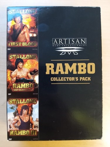 Rambo Collectors Pack (DVD, 1999, 3-Disc Set) | eBay