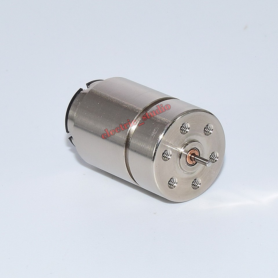 Mini 15mm Big Coreless Motor Double Shaft DC 6V-12V High Speed HO Rail ...