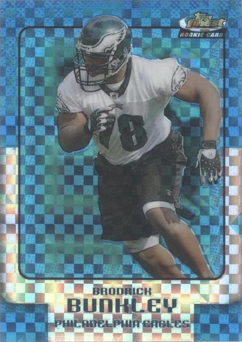 2006 Topps Finest - Brodrick Bunkley #131 Blue X-Fractor /150 (RC) for ...