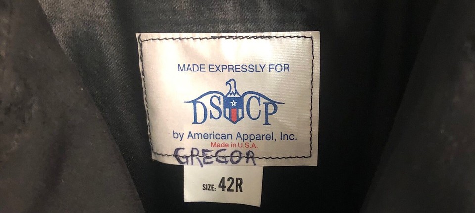 US ARMY Military Issue Coat All Weather Black Trench Mens 42R | eBay