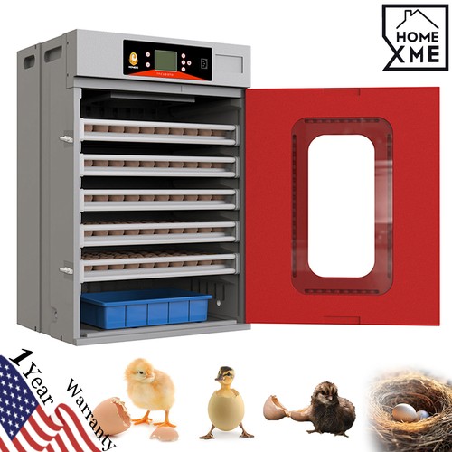 400 Egg Incubator Digital Hatcher w/ Automatic Temperature & Humidity ...