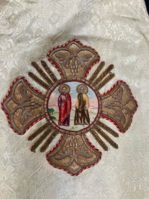 Catholic Priest Vestment Vesica Appliqué St Peter St Paul Eastern Rite ...