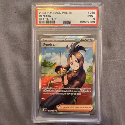 PSA 9 MINT Dendra 250/193 Ultra Rare 2023 PALDEA EVOLVED Graded Pokemon ...