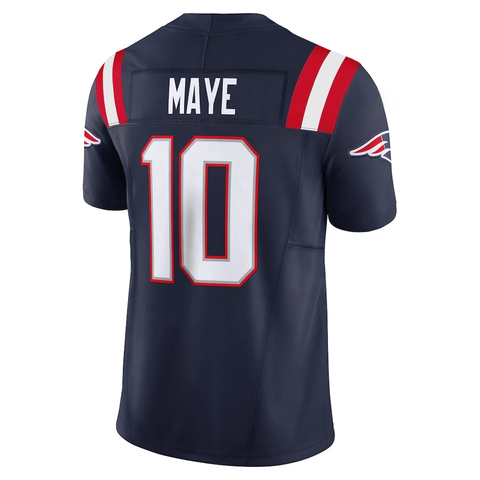 NWT Men's/Youth Patriots #10 Drake Maye Collection Limited Stitched ...