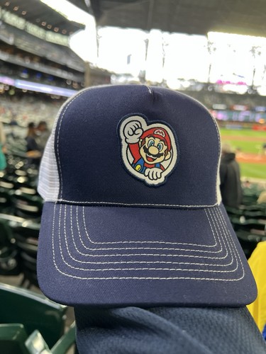 Nintendo Super Mario Seattle Mariners Hat 9/14 Promo Cap 2025 SGA | eBay