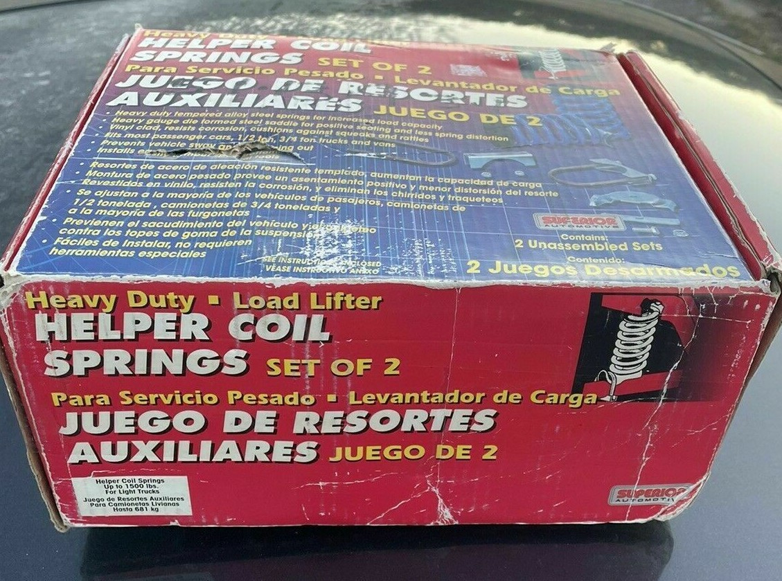 Superior Heavy Duty Helper Coil Springs Heavy Duty Load Lift upto ...