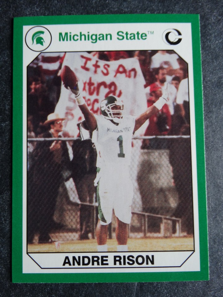 1990 Collegiate Collection Michigan State Football Card Complete Your ...