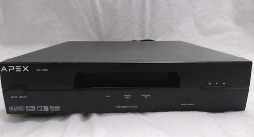 Apex AD-1200 Dolby Digital Video CD/DVD/MP3 Player Tested Fast US Ship ...
