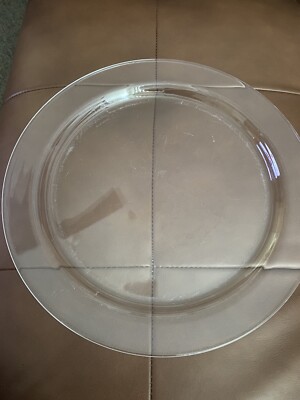Tiffany &Co. 12.5 Round Plain Crystal Platter | eBay