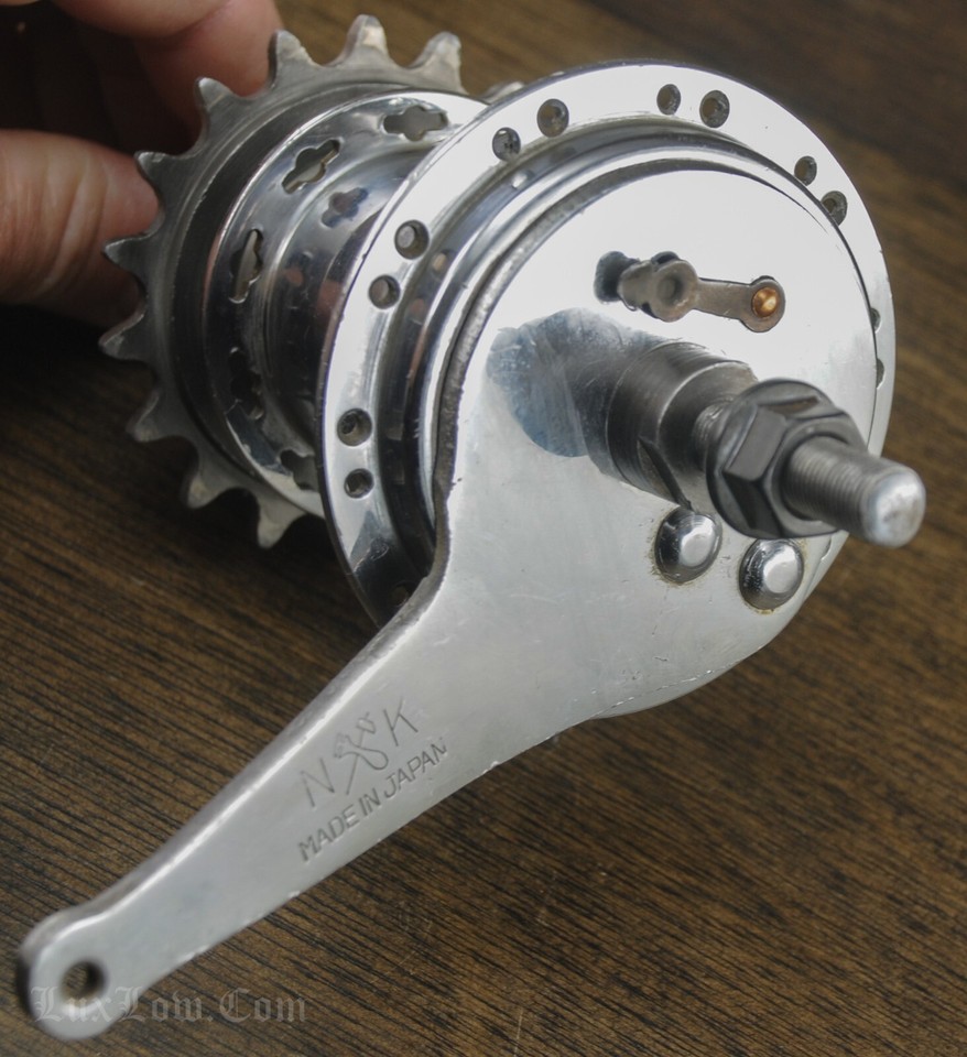 Vintage NK Coaster Brake Bike HUB BSA 40h Raleigh Touring Bicycle ...