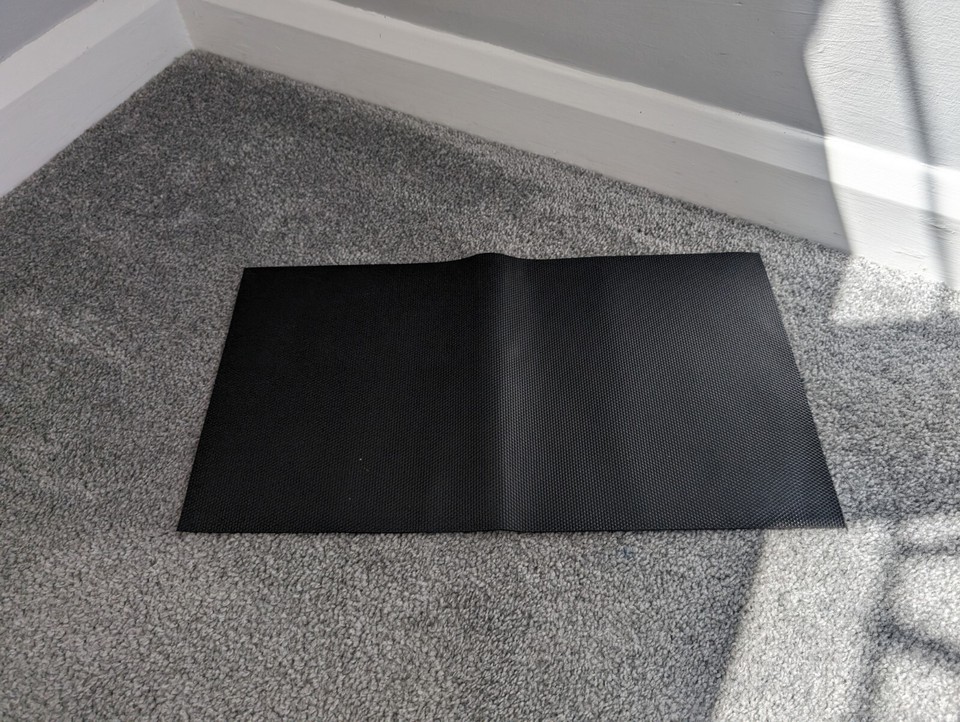 JAMESON IRISH WHISKY RUBBER BAR RUNNER MAT (Rare "Three Is Never A ...