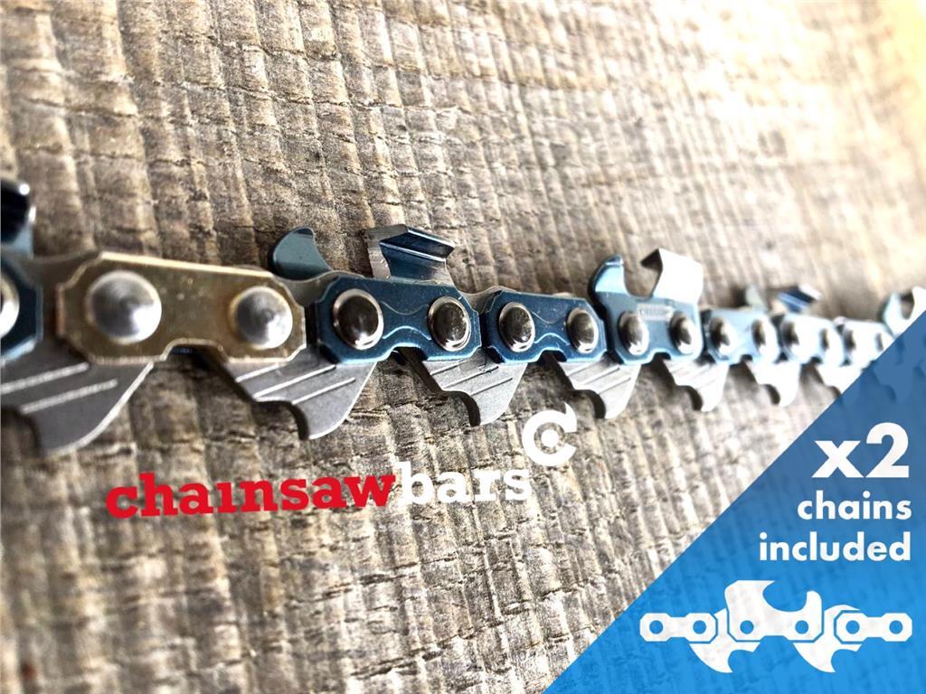 2x 16"[40cm] Oregon 75EXL Full Chisel Chains ST2U-3Q40-A Sugihara Light ...