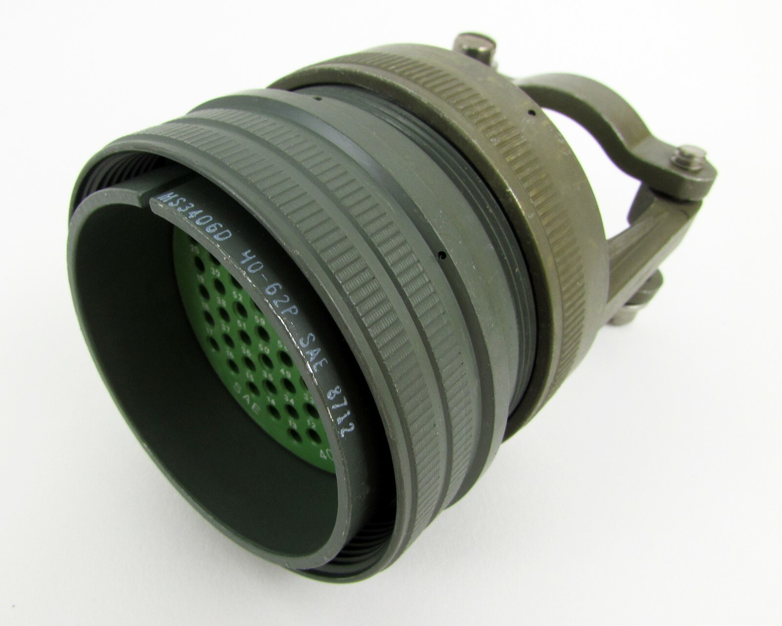 Mated Connector Pair of MS3406D40-62P & MS3402D40-62S + 120 Crimp ...