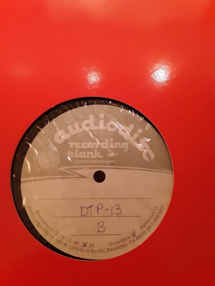 THE MAINE Apollo Lacquer Master Acetate DAYTROTTER PRESENTS DTP13 LP ...