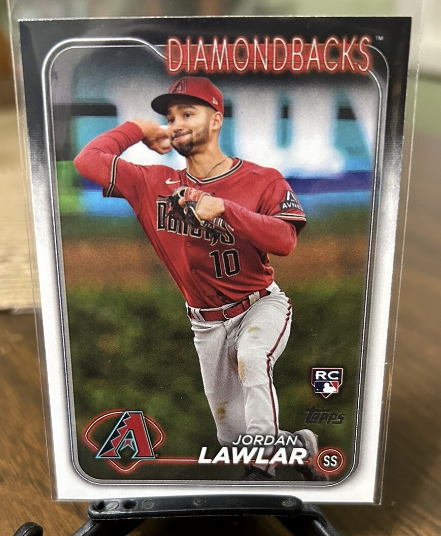 2024 Topps Series 2 Jordan Lawler Rookie RC Arizona Diamondbacks Rookie ...