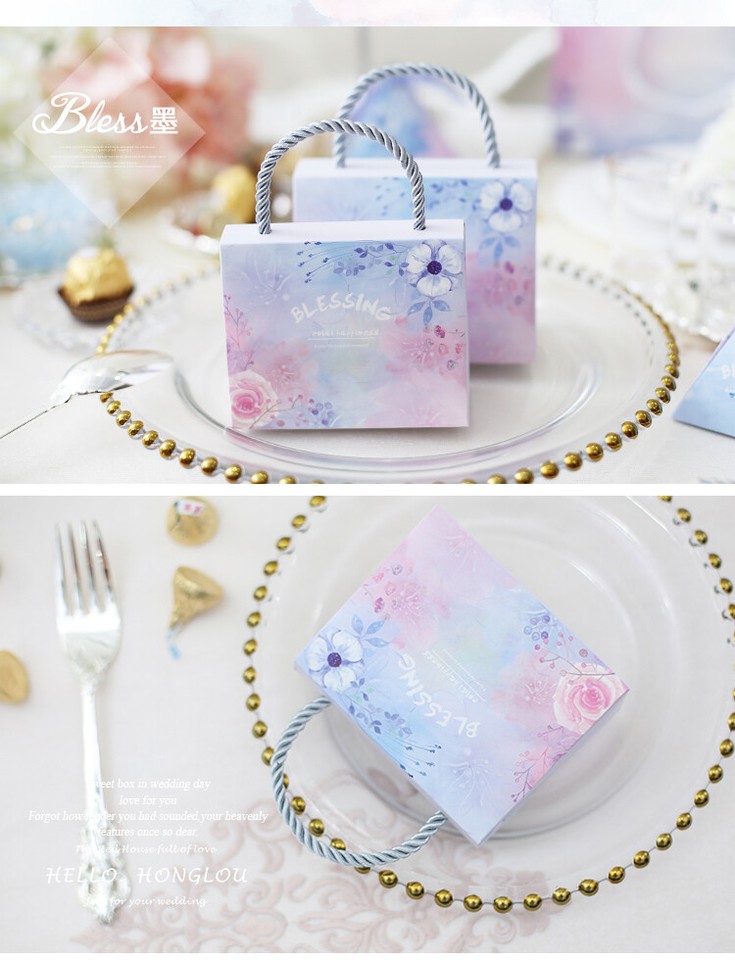10-200X Spring Flower Wedding Party Favour Sweet Gift Boxes Bags ...