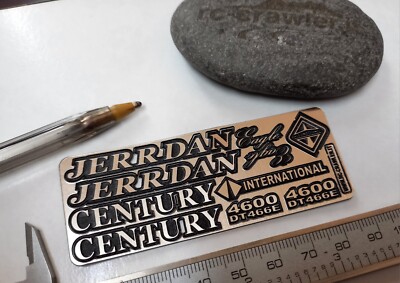 CROSS RC WT-4 scale emblems international jerry dan century eagle rc ...