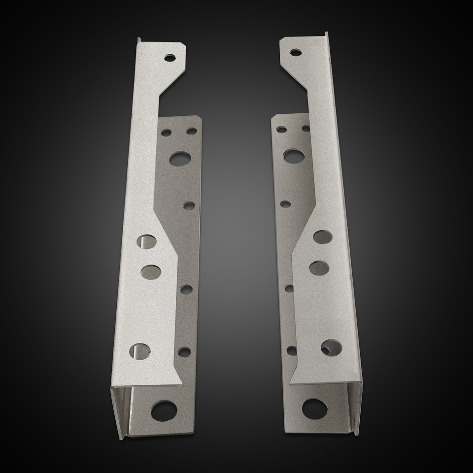 For 1993-2004 93-04 Ford Ranger Rear Frame Weld On Repair Channels ...