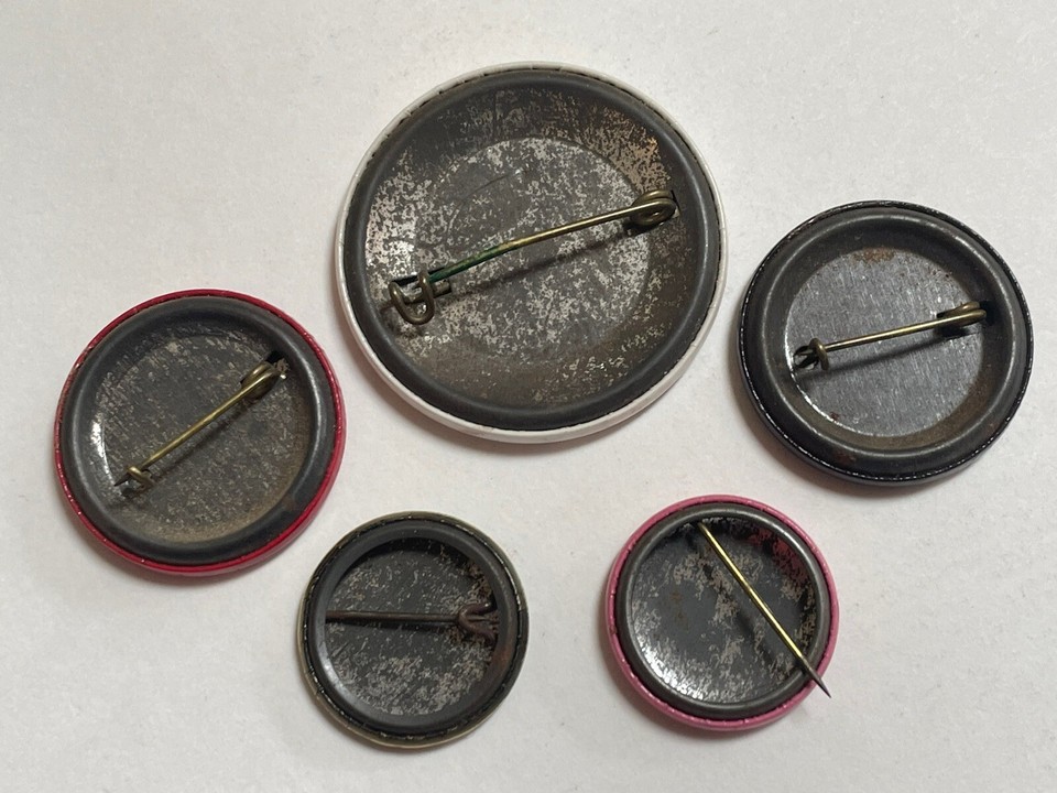 Lot of 5 Vintage 1980’s BOSTON Rock Music Scene Pins - THE STOMPERS ...