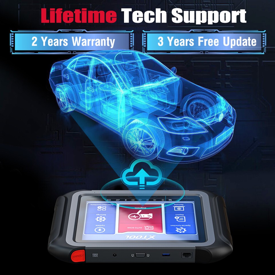2026 XTOOL D9 Auto Bi-Directional OBD2 Full System Diagnostic Scanner ...