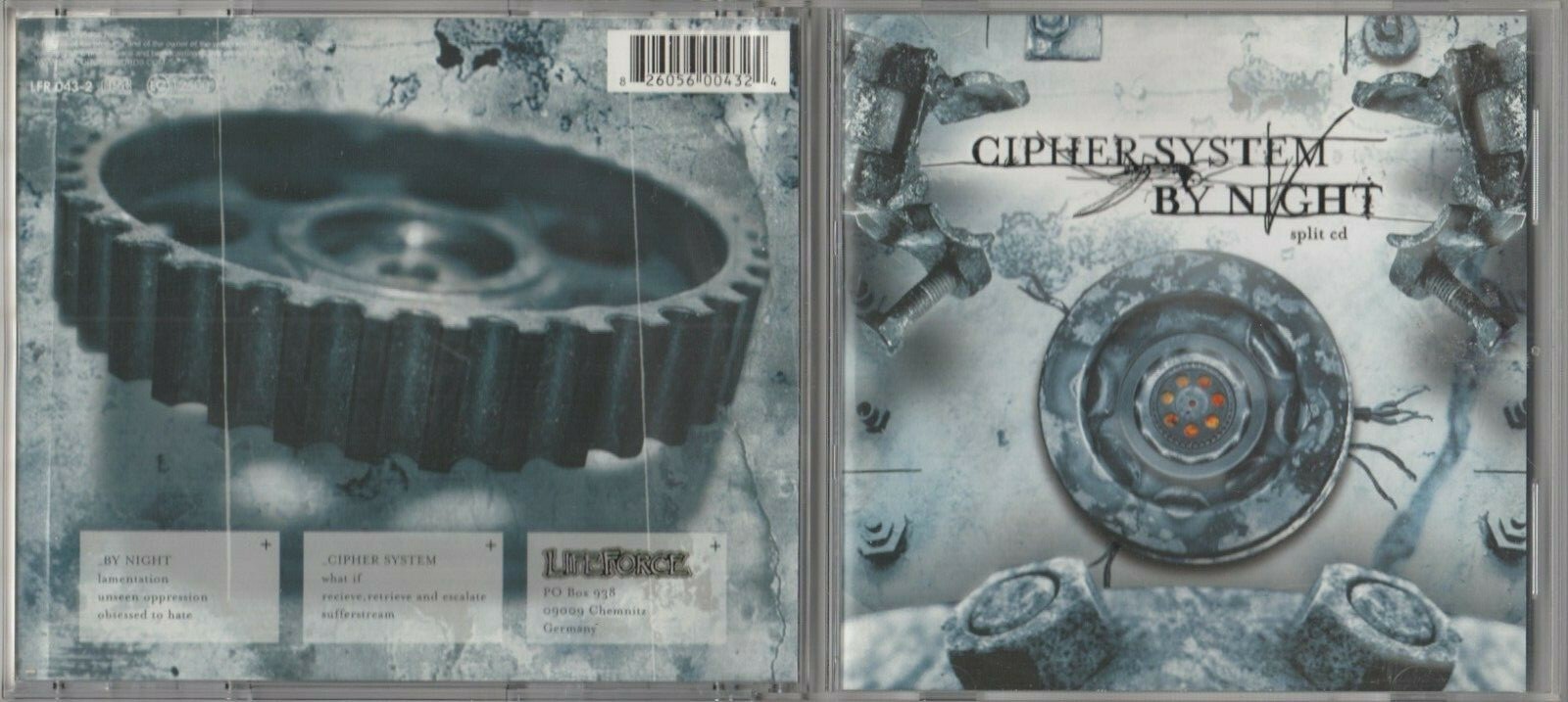 Cipher System/By Night [Split EP] by Cipher System (CD, Aug-2004 ...
