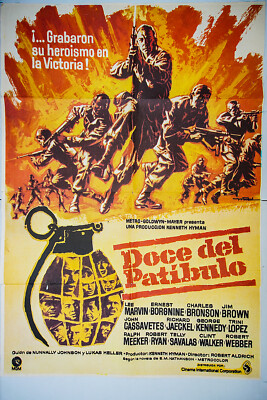 DOCE DEL PATIBULO -- Poster Cartel de Cine | eBay