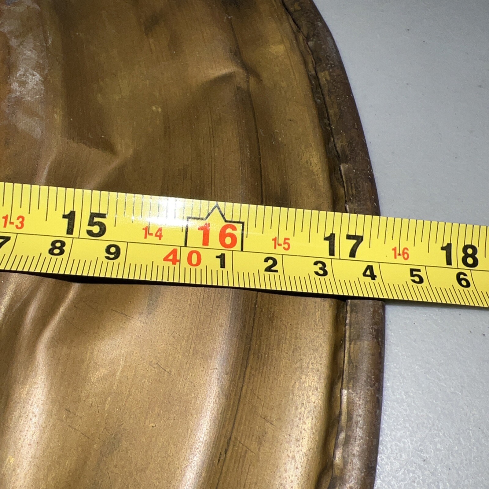 Vintage Peerage Brass Plate Wall Hanging, Made in England 17” Flying ...