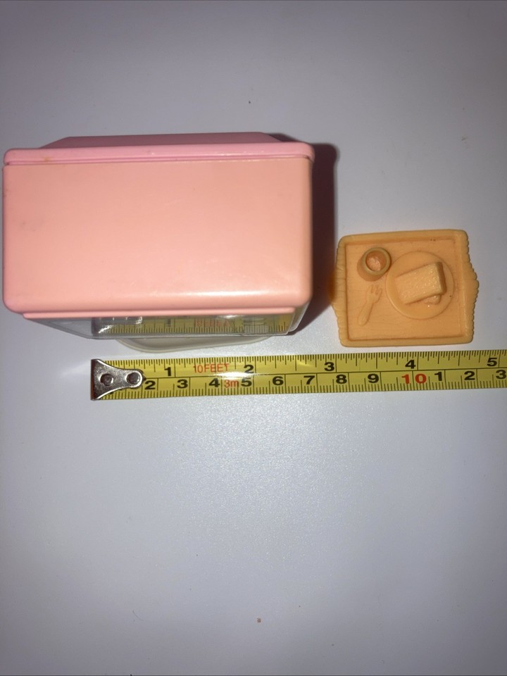 Vintage Little Tikes Dollhouse Pink TV Television on Swivel *Read | eBay