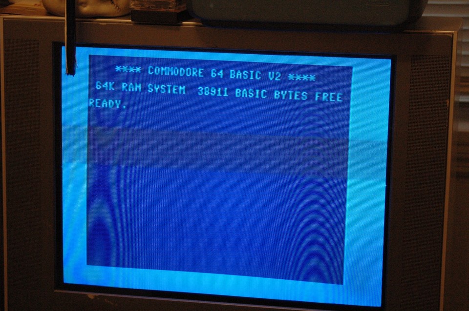 Commodore 64 Personal Computer C64 Console with AC Adapter - Tested ...