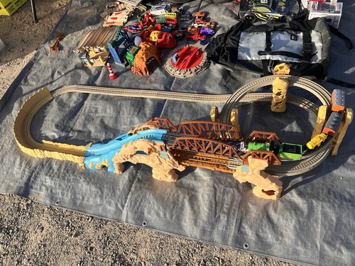 Trackmaster Thomas Action Canyon Set 2008 Complete W/ CUSTOM ...