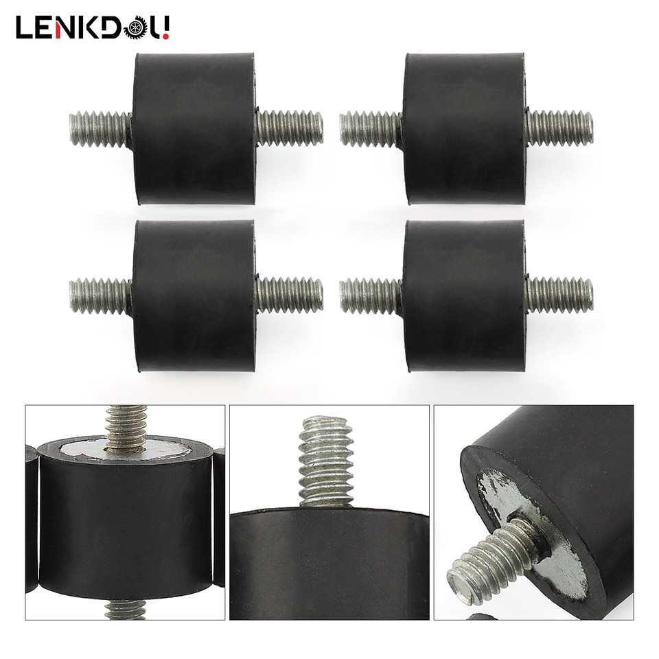 SET - 4 Battery Box Oil Tank Rubber Mounts Subs #62563-65 For Harley ...