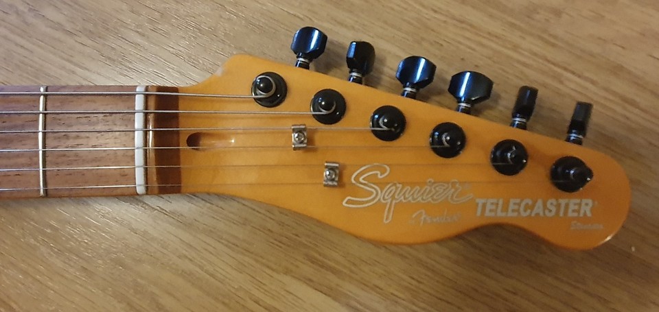Squier Fender Telecaster 'Master Series' Gibson Scale, Set Neck, Semi ...
